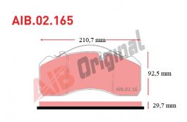 02 031 21 50 0 – 05 092 90 10 0 – WVA 29165 – Brake Pad – AIBORIGINAL